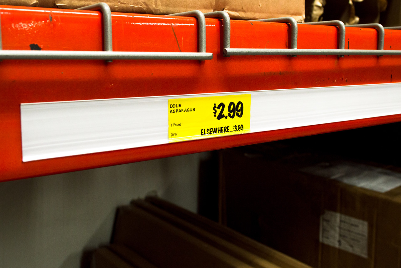 Price Tag Moldings | Shelf Price Tag Holders for Sale