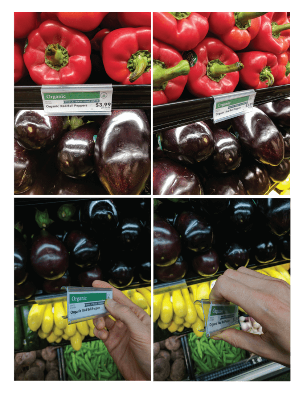Metro Rack Label Holders | Shelf Tags for Wire Racks
