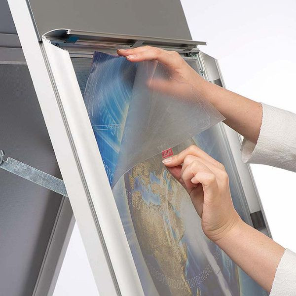 A-Frame Sidewalk Sign Display | Changeable Header | 30"W x 40"H ...