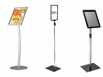 Floor Standing Sign Holders - The Global Display Solution™