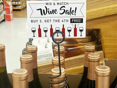 Retail Promotional Signage