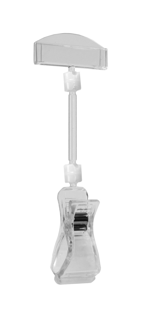 POP Clip-on Sign Holders – Retail Display Sign Clips