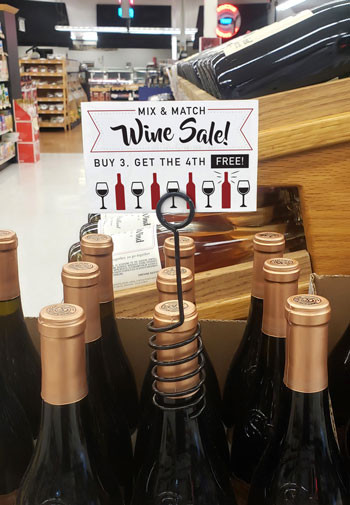 Wine and Liquor Signage