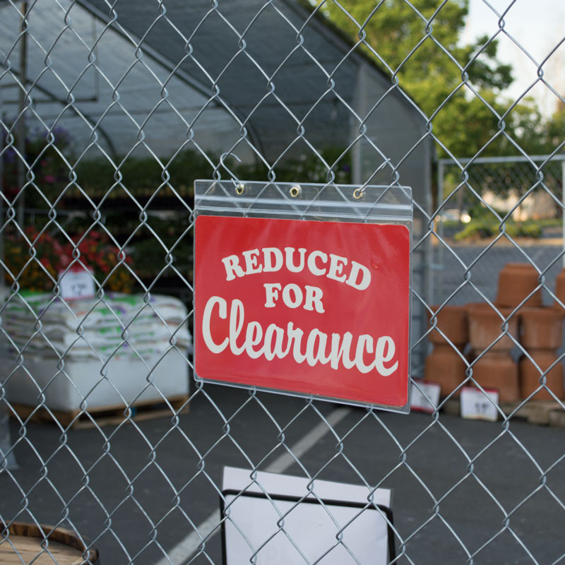 Vinyl Sign Holders – Clear Outdoor Sign Protectors