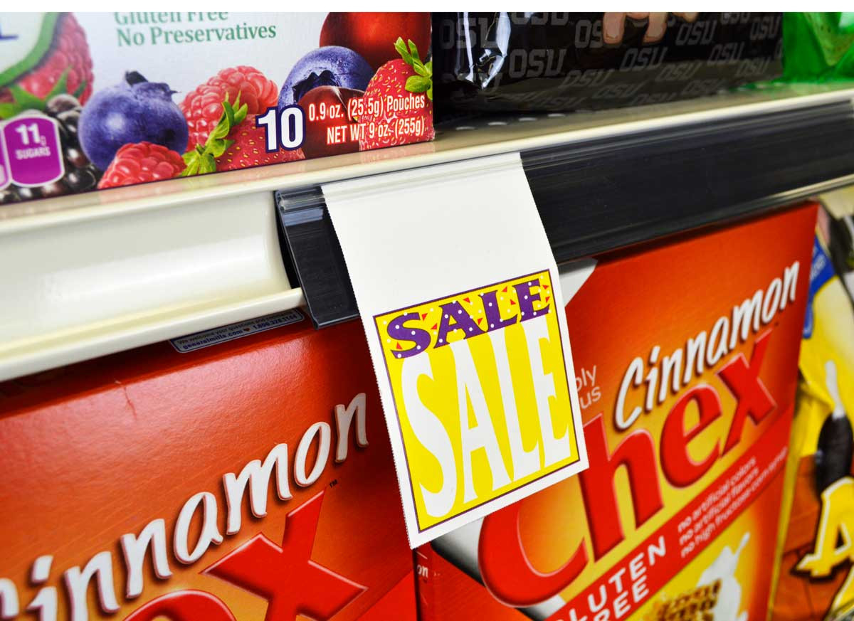Price Tag Molding Shelf Strip | Clear Protective Lens | Promo Sign Grip ...