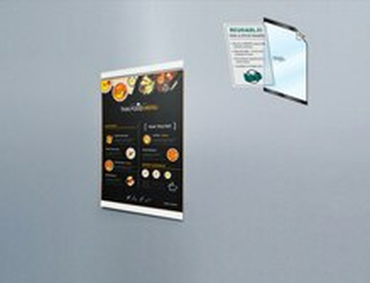 Reusable Sign Frame | 8.5"W x 14"H | 1" Black Border | Portrait - The ...