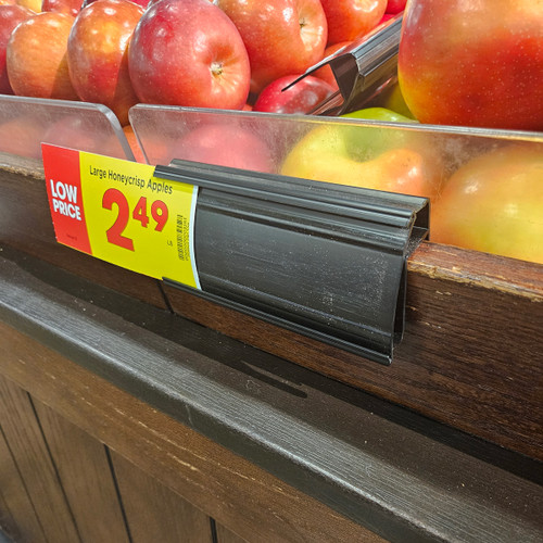Produce Case Sign Channel | 2.5 H - Available in Multiple Lengths