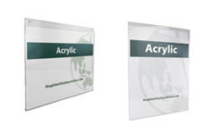 Wall Mount Sign Frames | Mounted Sign Holders