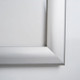 A-Frame Sidewalk Sign Display | Weatherproof | 22"W x 28"H | Silver ...
