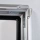 A-Frame Sidewalk Sign Display | Weatherproof | 22"W x 28"H | Silver ...