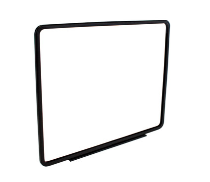 Metal Sign Holder | Magnetic Base | 14"W x 11"H | Black - The Global ...