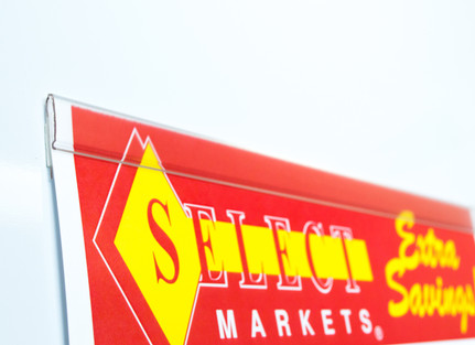 Sign and Label Grip Strip | Adhesive Backing | 48"L - The Global ...