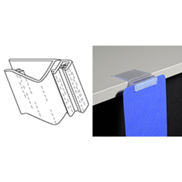 Flush Table Sign Holder | 1.5"W - The Global Display Solution™