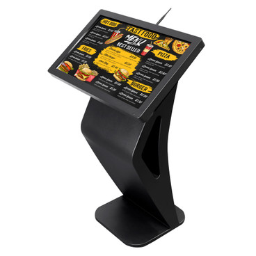 32'' Touch Screen Display - Floor Standing Digital Kiosk - Black - W ...