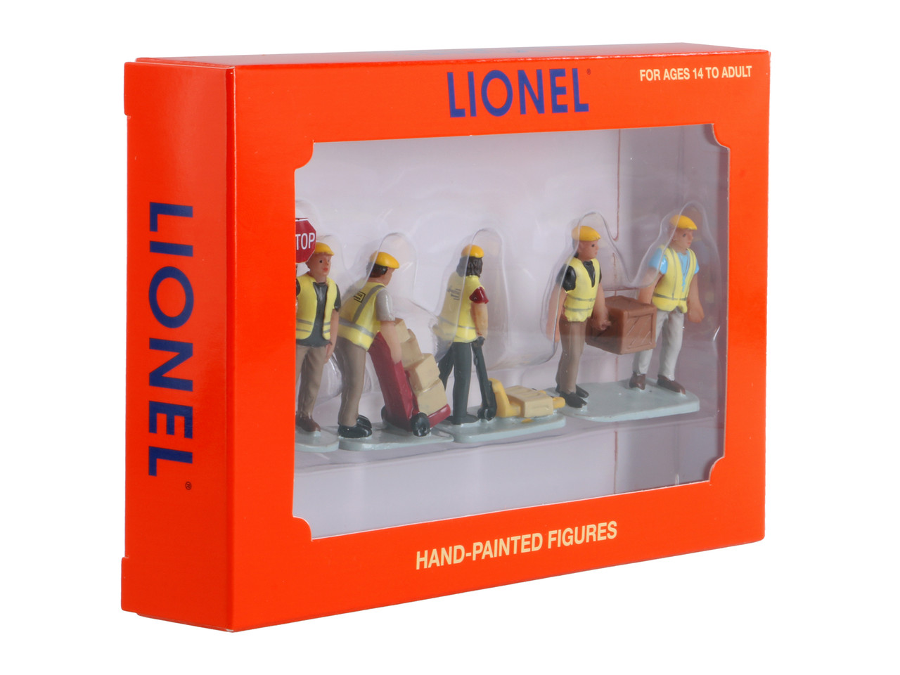 Lionel 6-82872 O Gauge Loader/Unloader Workers Figures - 4 Piece