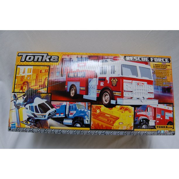 Tonka 06631 Rescue Force Helicopter Red & White