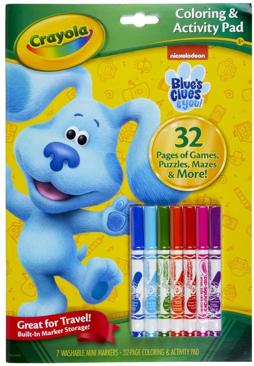 blue's clues giant coloring pages