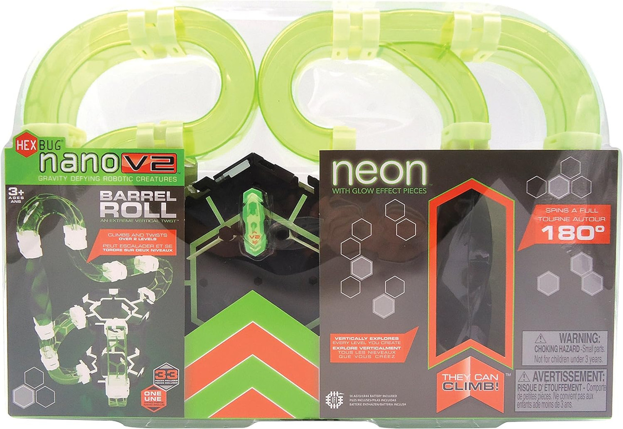 Hexbug Nano V2 Glow in The Dark Barrel Roll