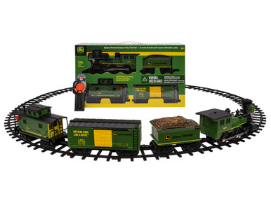 Lionel 7-11679 Ready To Play John Deere Train Set - Ippys Hobbies
