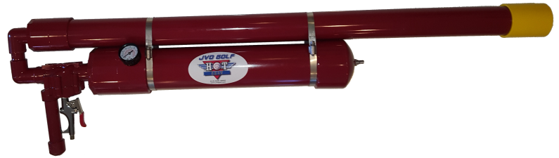 Standard Hot Shot Air Cannon with Complete Air Fill System