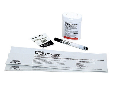 Evolis A5011 Ultraclean Cleaning Kit - 5 pre-saturated cards, 5 swabs ...