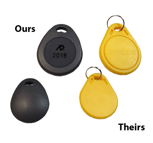 AnythingID 64 BIT Prox Key Fobs Compatible with Kantech XSF ioProx ...