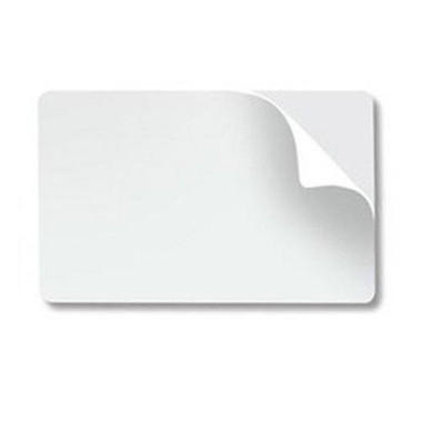 HID Fargo 82267 UltraCard CR-80 10 Mil Adhesive Mylar-Backed Cards (500 ...