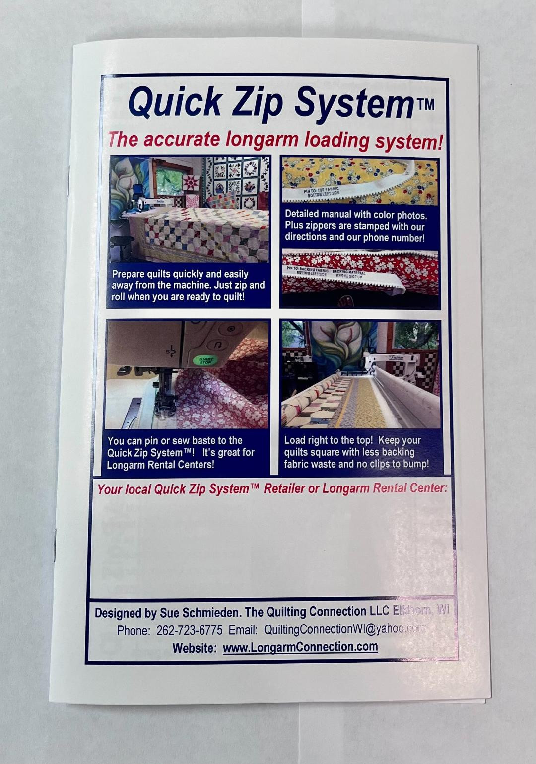 Replacement MANUAL only for The Quick Zip System Machine Sets - The ...