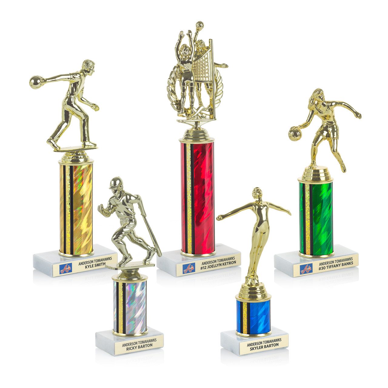 Achiever Series Trophies (5 Sizes) - Trophy Awards Manufacturing
