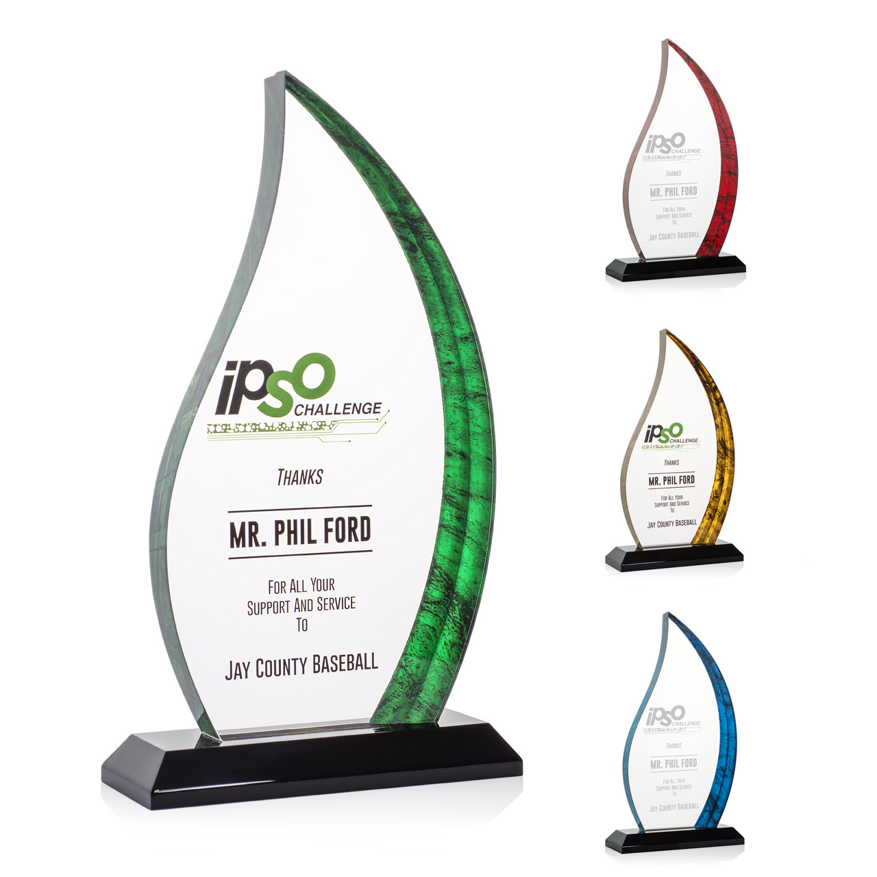 Blaze Acrylic Award - Trophy Awards Manufacturing