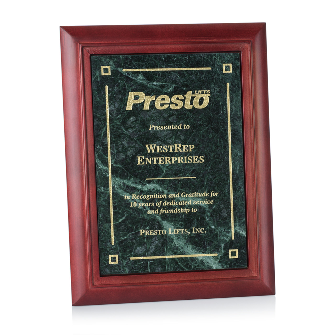 Honor Plaque - Trophy Awards Manufacturing