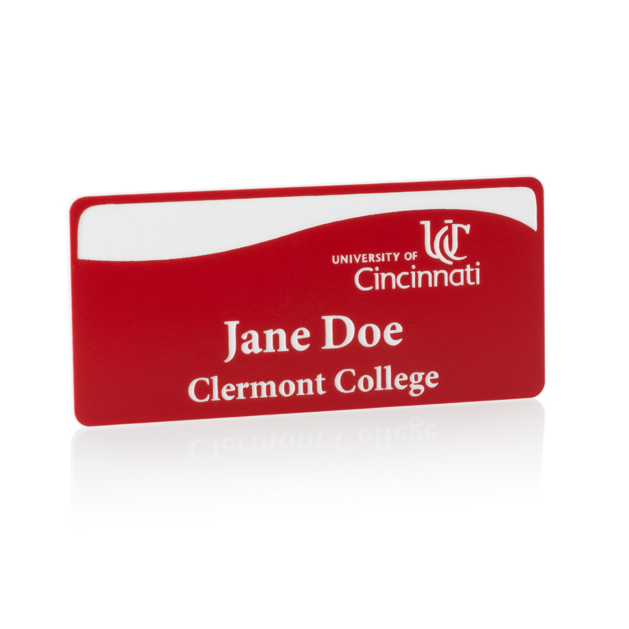 Full Color Plastic Name Tags - Trophy Awards Manufacturing