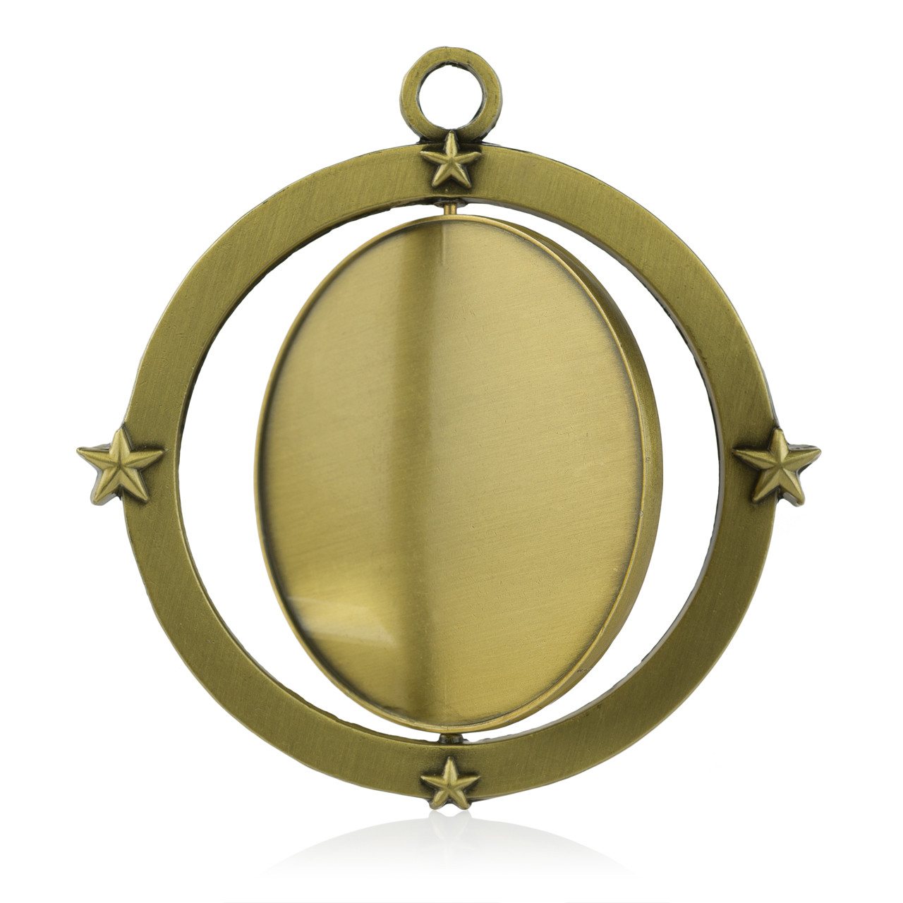 Spinner Medal with Custom Emblems - Trophy Awards Manufacturing