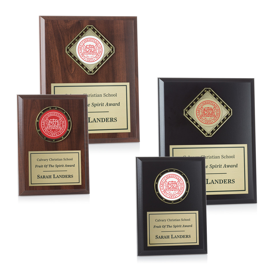 Medallion Series Plaques - Trophy Awards Manufacturing