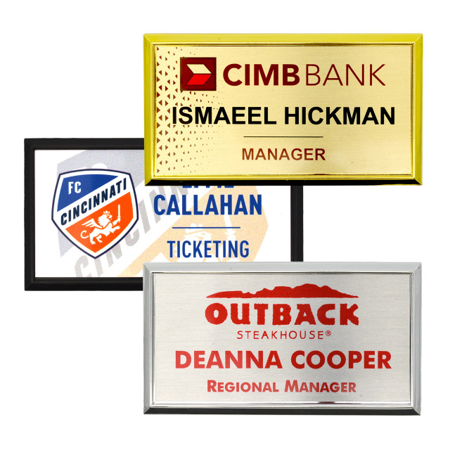 Why should employees wear name tags? - Trophy Awards Manufacturing