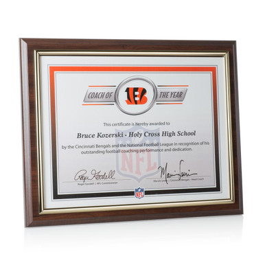 Certificate Frame - Trophy Awards Manufacturing