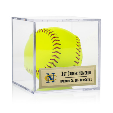 Softball Display Case - Trophy Awards Manufacturing