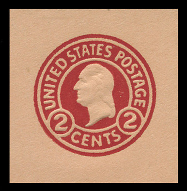 USA Scott # U 431c, 1915-32 2c Washington, Scott Die U93, carmine on ...