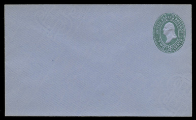 USA Scott # U 314/08, UPSS #985/07 1887-94 2c Washington, Die 2, green ...