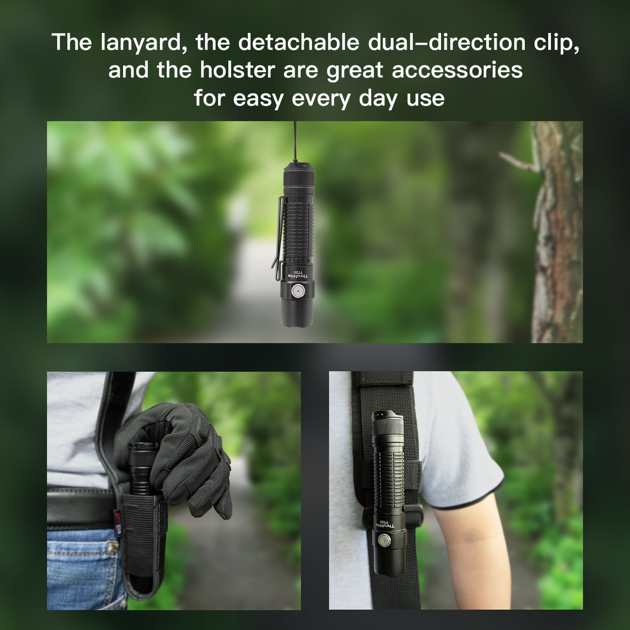 ThruNite TT20 Tactical 2526 Lumen Dual-Switch Rechargeable Torch - LiteShop