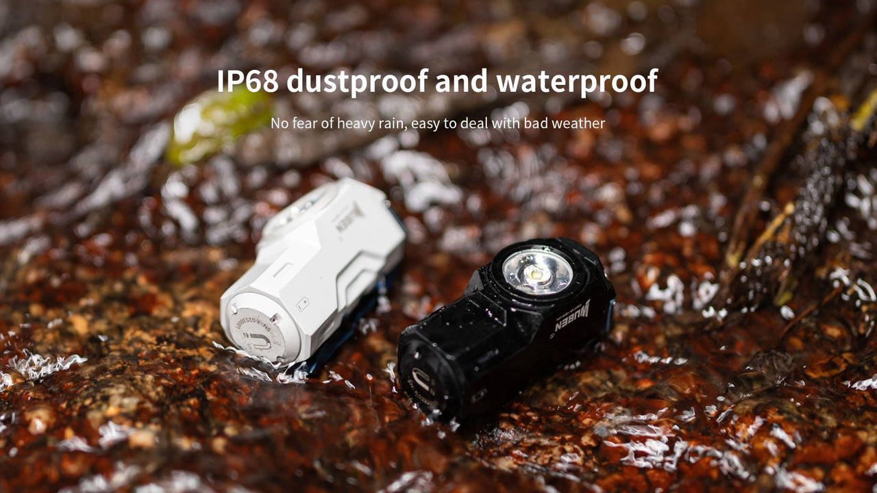 Wuben X0 L-shaped 1100 lumen rechargeable mini torch