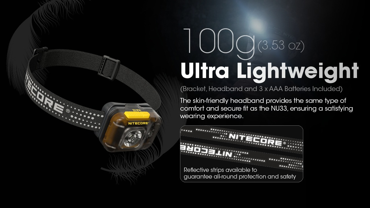 Nitecore HA13 Compact 350 lumen multipurpose dual beam AAA headlamp ...