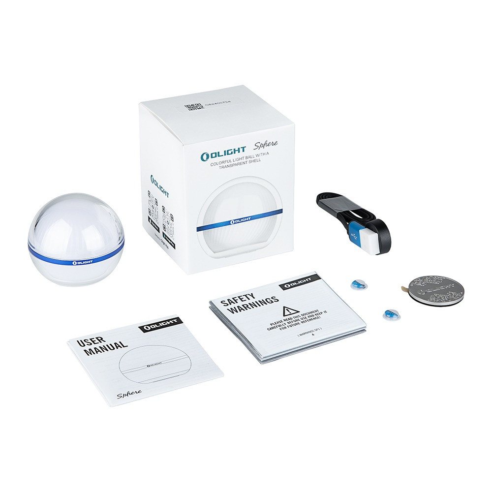 Olight Sphere Wireless Light Bulb Ambient Light with 20 Lighting ...