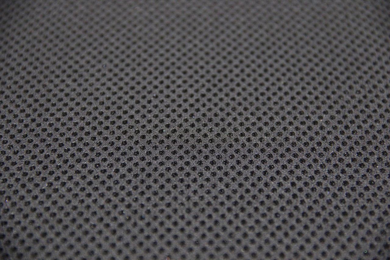 Plain Mesh Black Custom Car Seat Covers - Made to Order