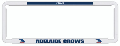 AFL Adelaide Crows Car Number Plate Frame - AFL Licensed