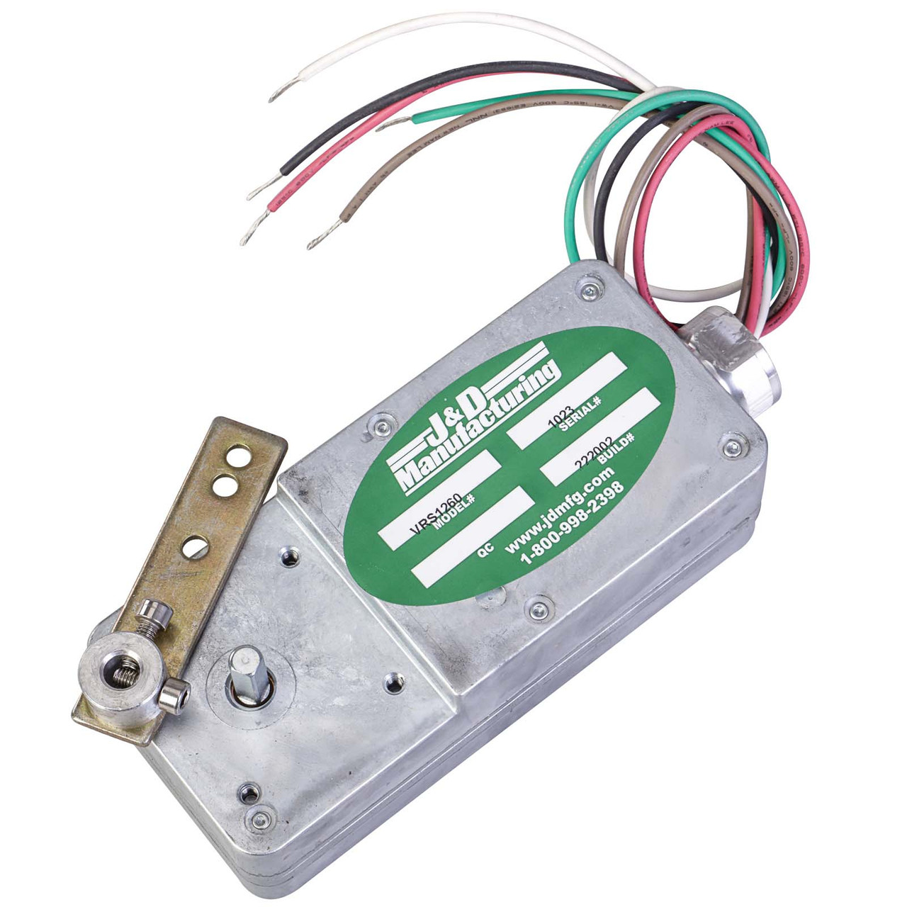 J&D Manufacturing VRS1260 Shutter Motor Kit, 12 Inch To 60 Inch Shutter ...