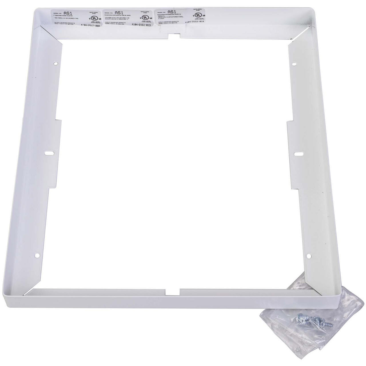 Berko Marley Qmark Smfs1 1 Semi Recess Mounting Frame White