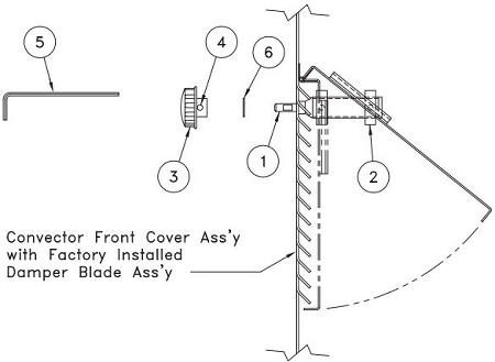 Beacon Morris Replacement Convector Elements And Knob Assemblies ...
