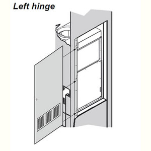 Amana AVLWP01A-L VTAC Louvered Wall Access Panel and Return Air Grille ...