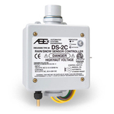 King Electric DS-2C DS Rain/Snow Controller 100-277V 30A, W/Built In Sensor